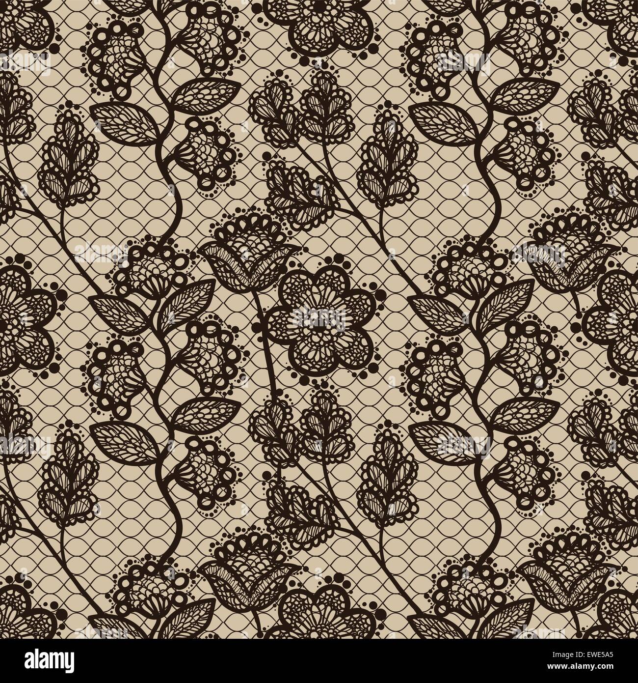 seamless lace pattern Stock Vector Image & Art - Alamy