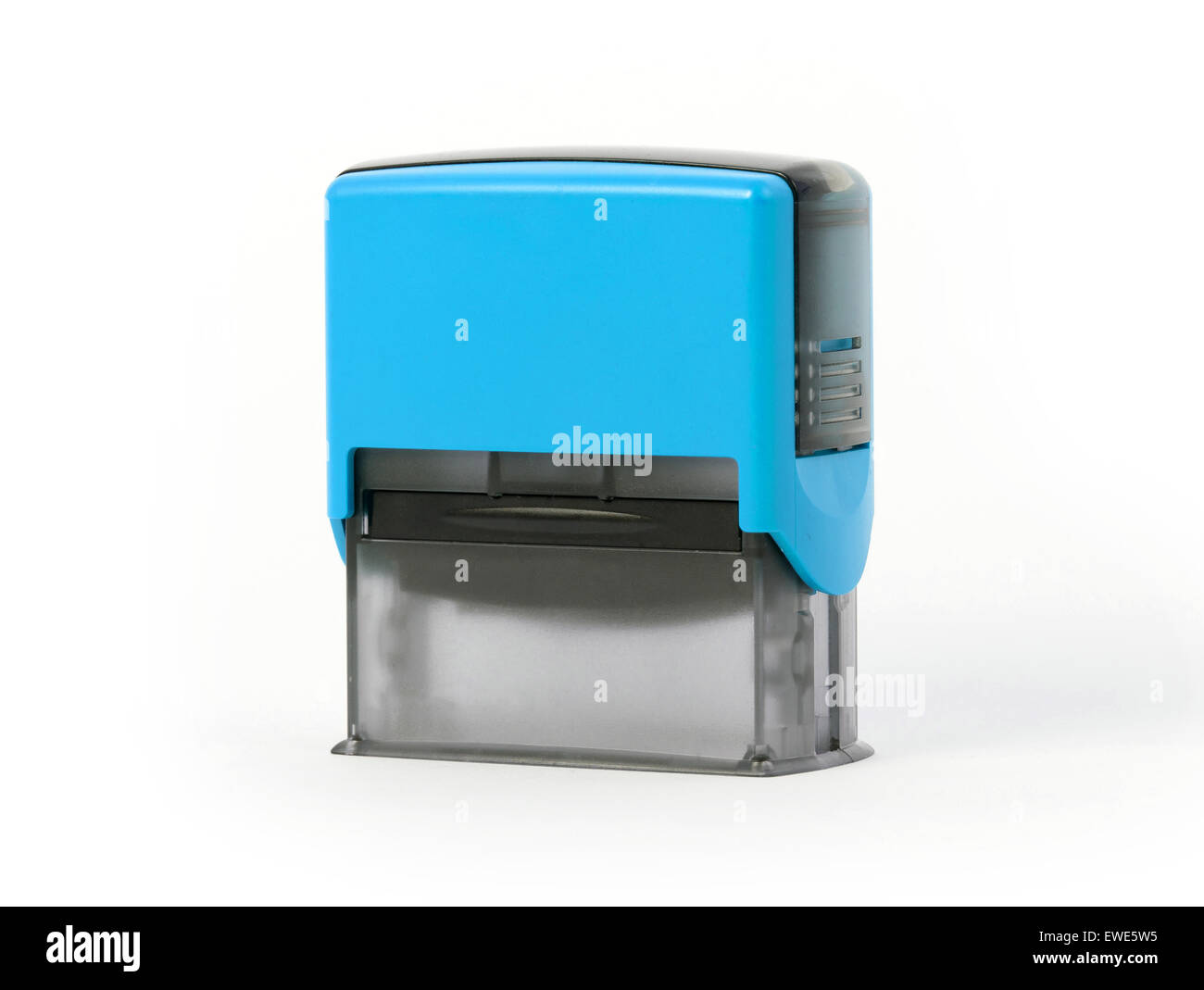 Plastic stamp isolated on a white background Stock Photo - Alamy