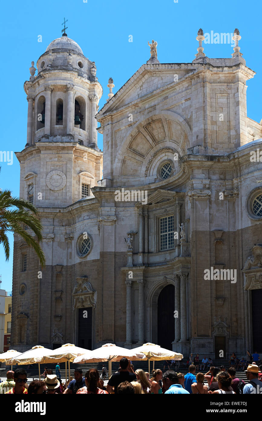 Cadiz, Spain, Church Santiago Apostle Stock Photo - Alamy