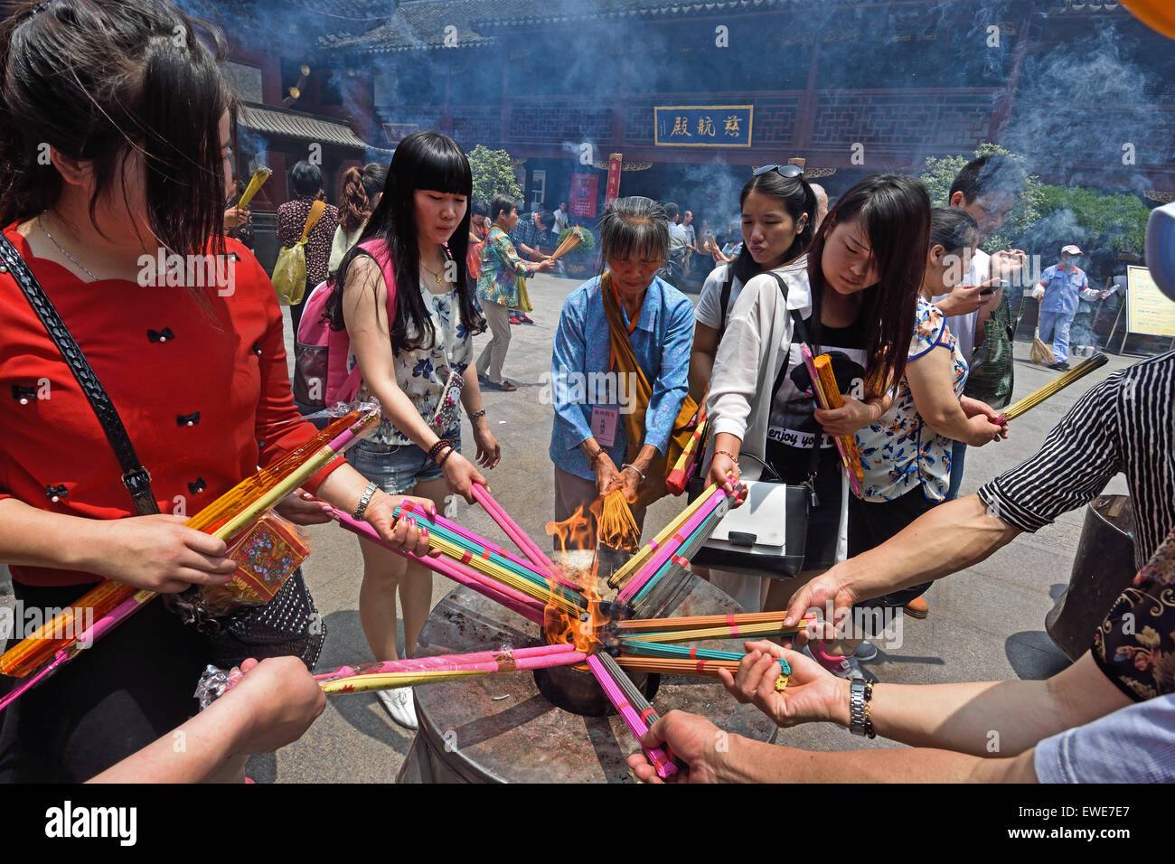 Chenghuang Miao Temple, the City God Temple , near Yuyuan Garden ...