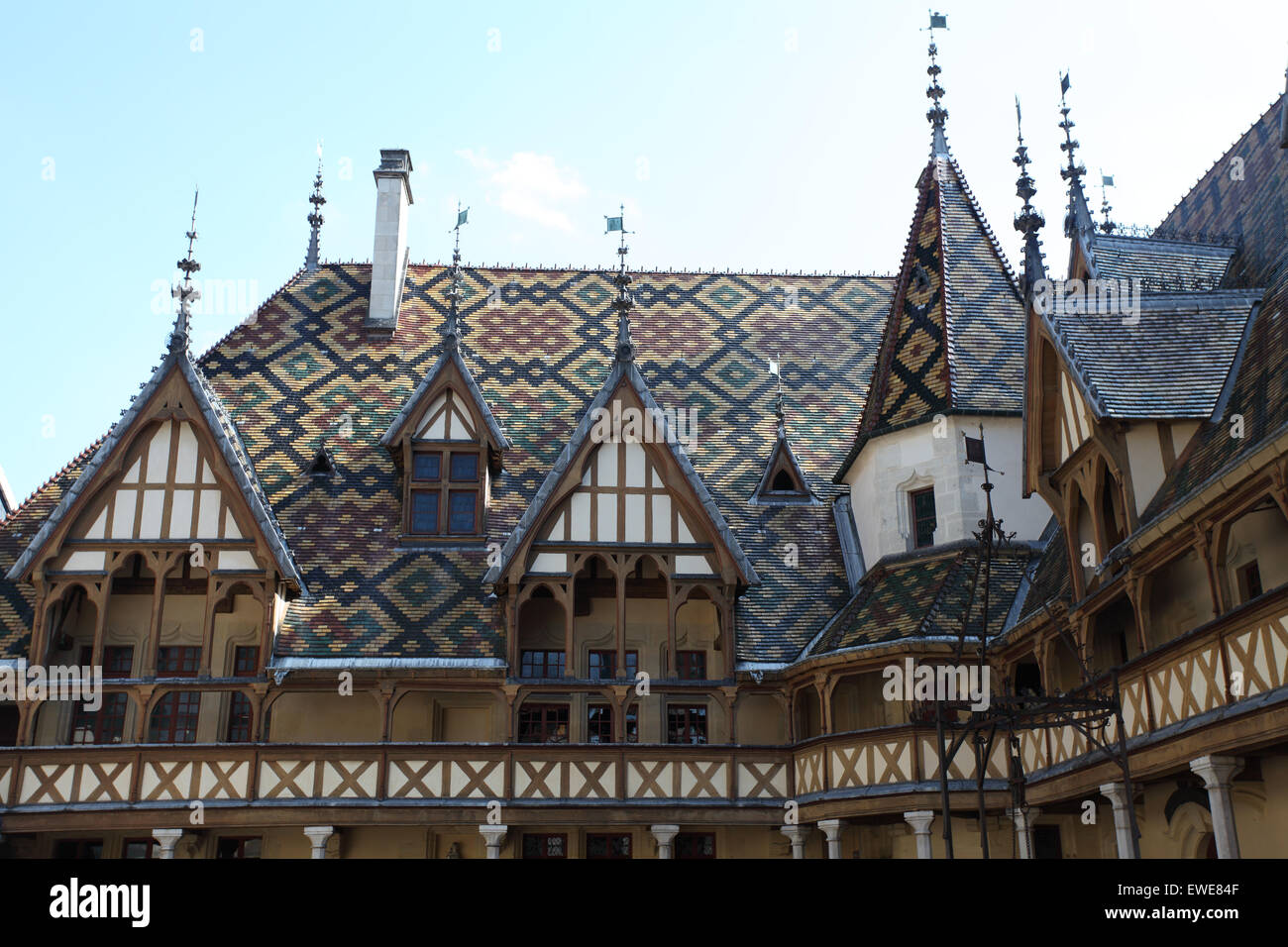 Hospices de Beaune, l'Hotel-Dieu founded by Nicolas Rolin and his wife ...