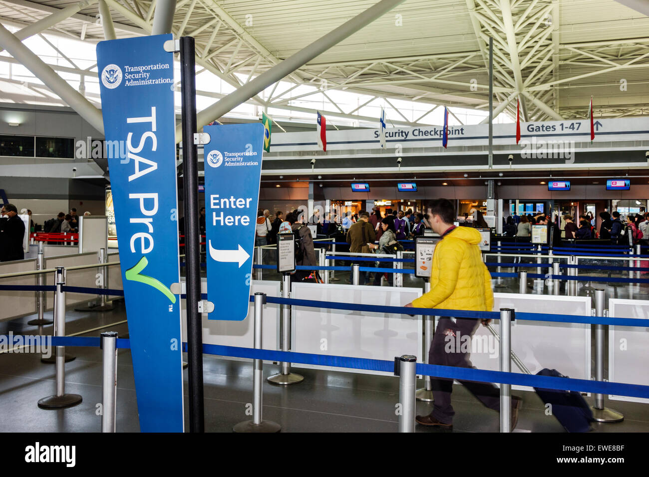 Security At Jfk Airport High Resolution Stock Photography and Images ...