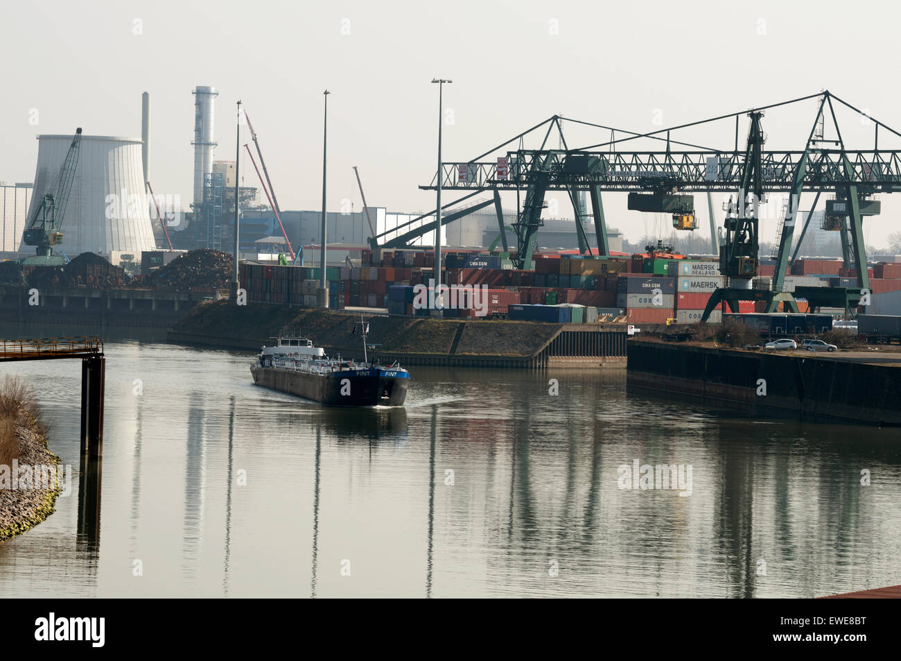 Niehl, docks, Cologne, North Rhine-Westphalia, Germany Stock Photo - Alamy