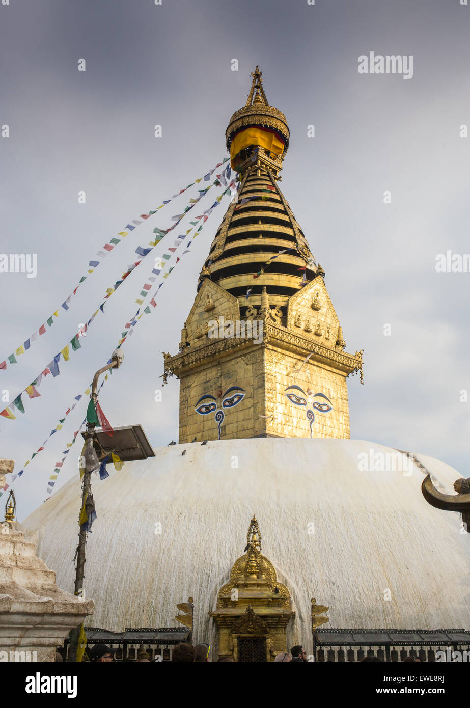 Buddhist stupa Stock Photo - Alamy
