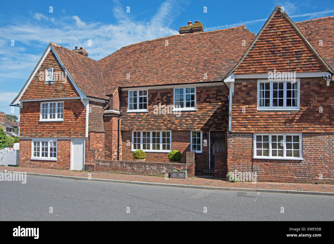 Sissinghurst Village House Kent England Stock Photo - Alamy