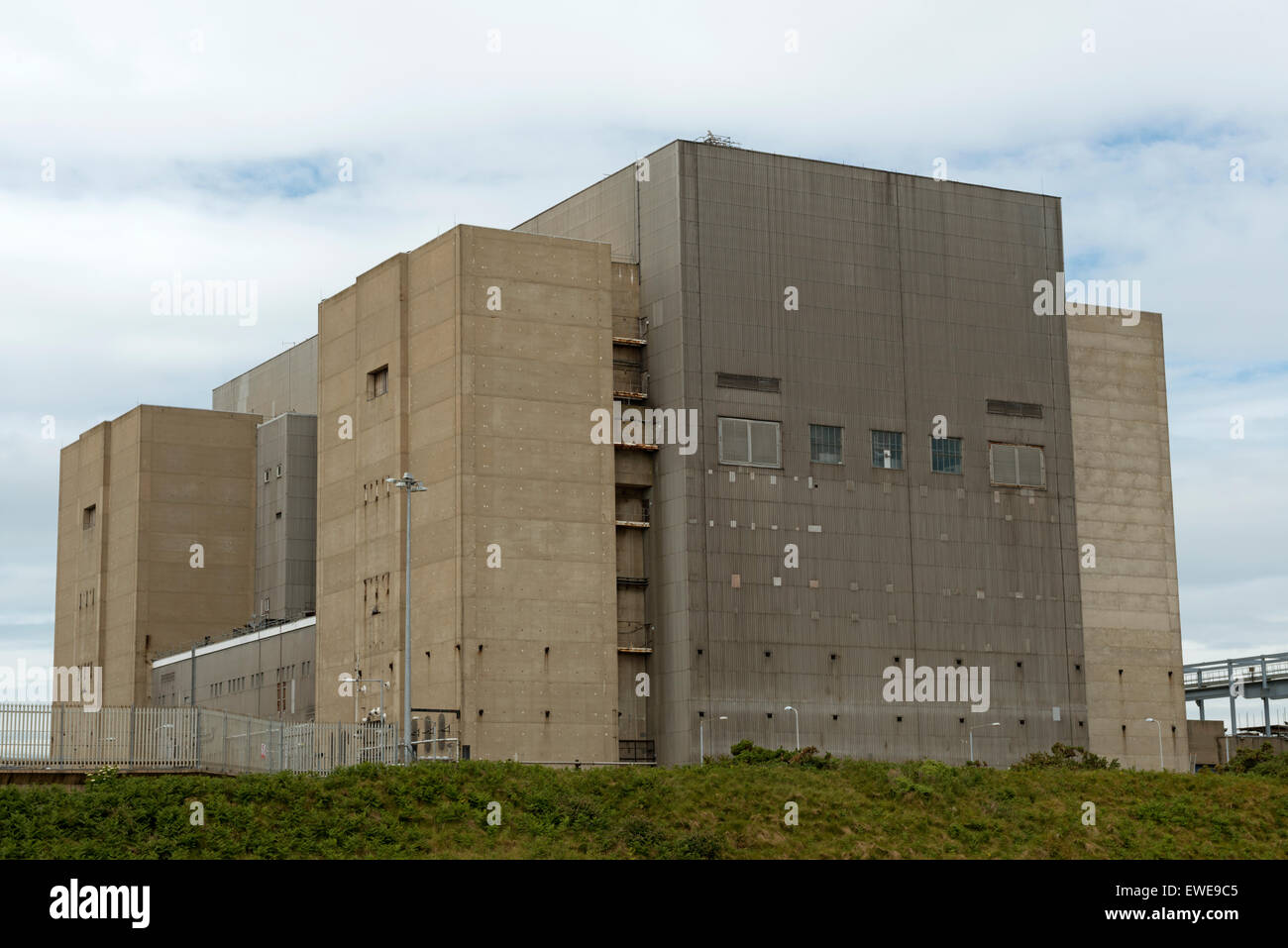 Decommissioned Sizewell A nuclear power station Suffolk UK Stock Photo ...