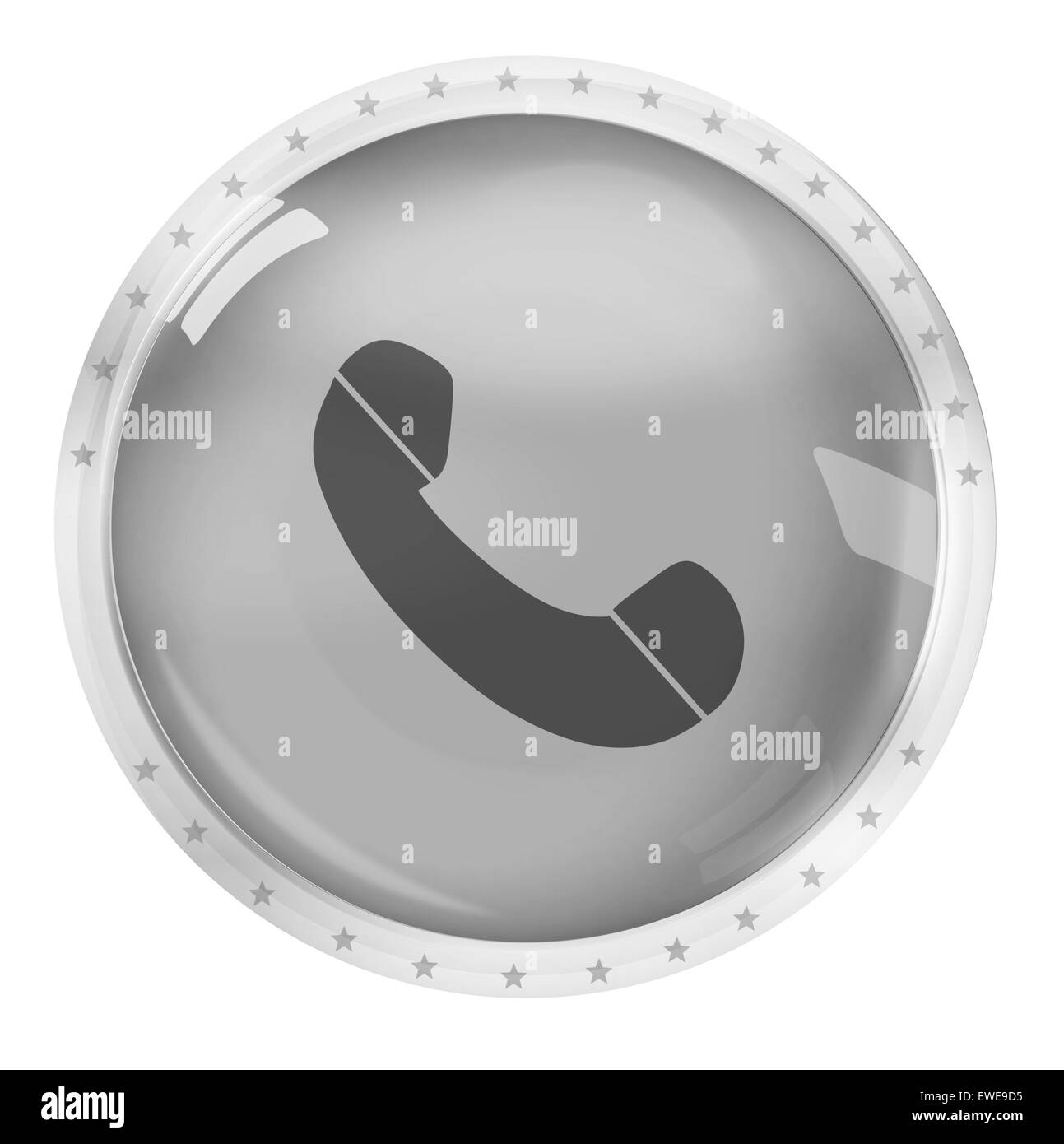 Contact button Black and White Stock Photos & Images - Alamy