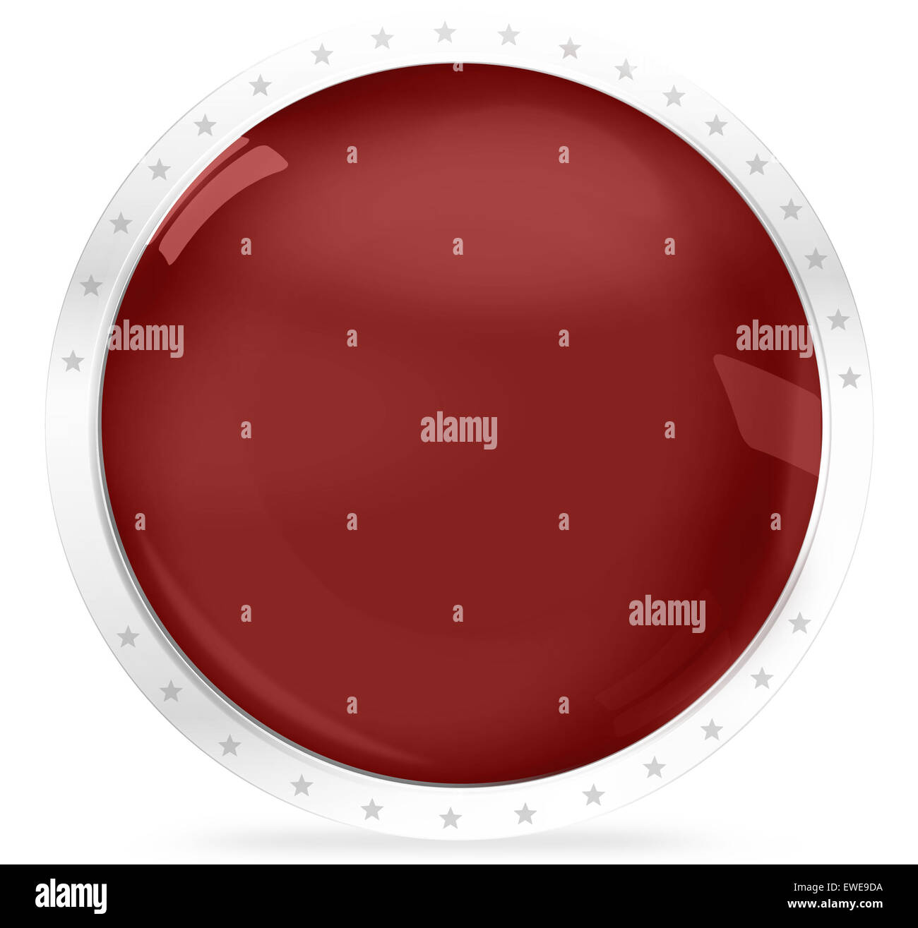 Blank Round Icon Badge Stock Photo - Alamy