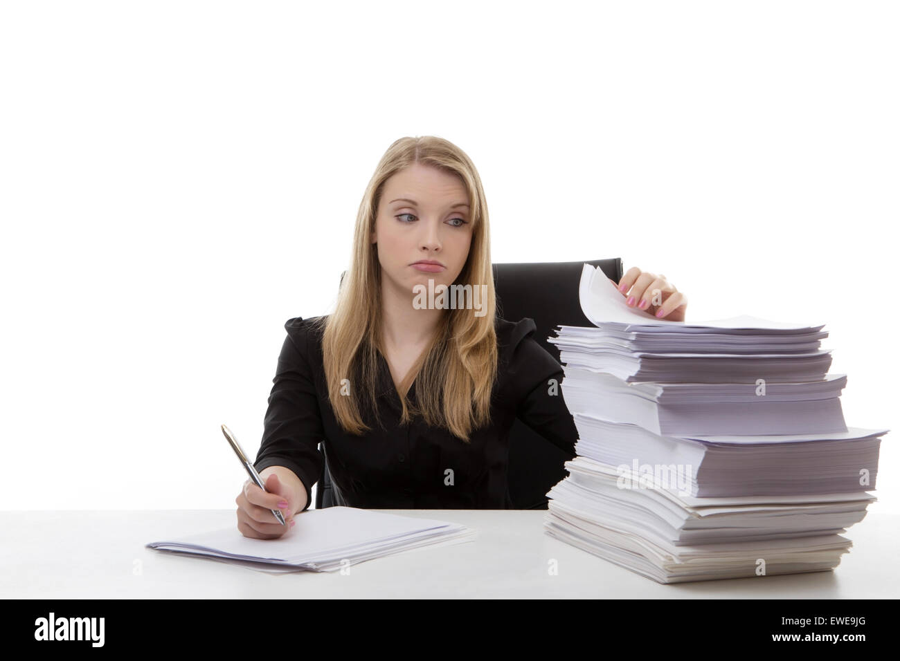 Stacks of paperwork hi-res stock photography and images - Alamy