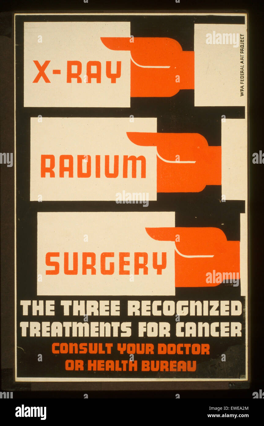 Cancer treatment poster hi-res stock photography and images - Alamy