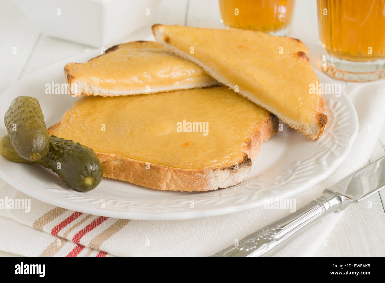 Welsh rabbit hi-res stock photography and images - Alamy