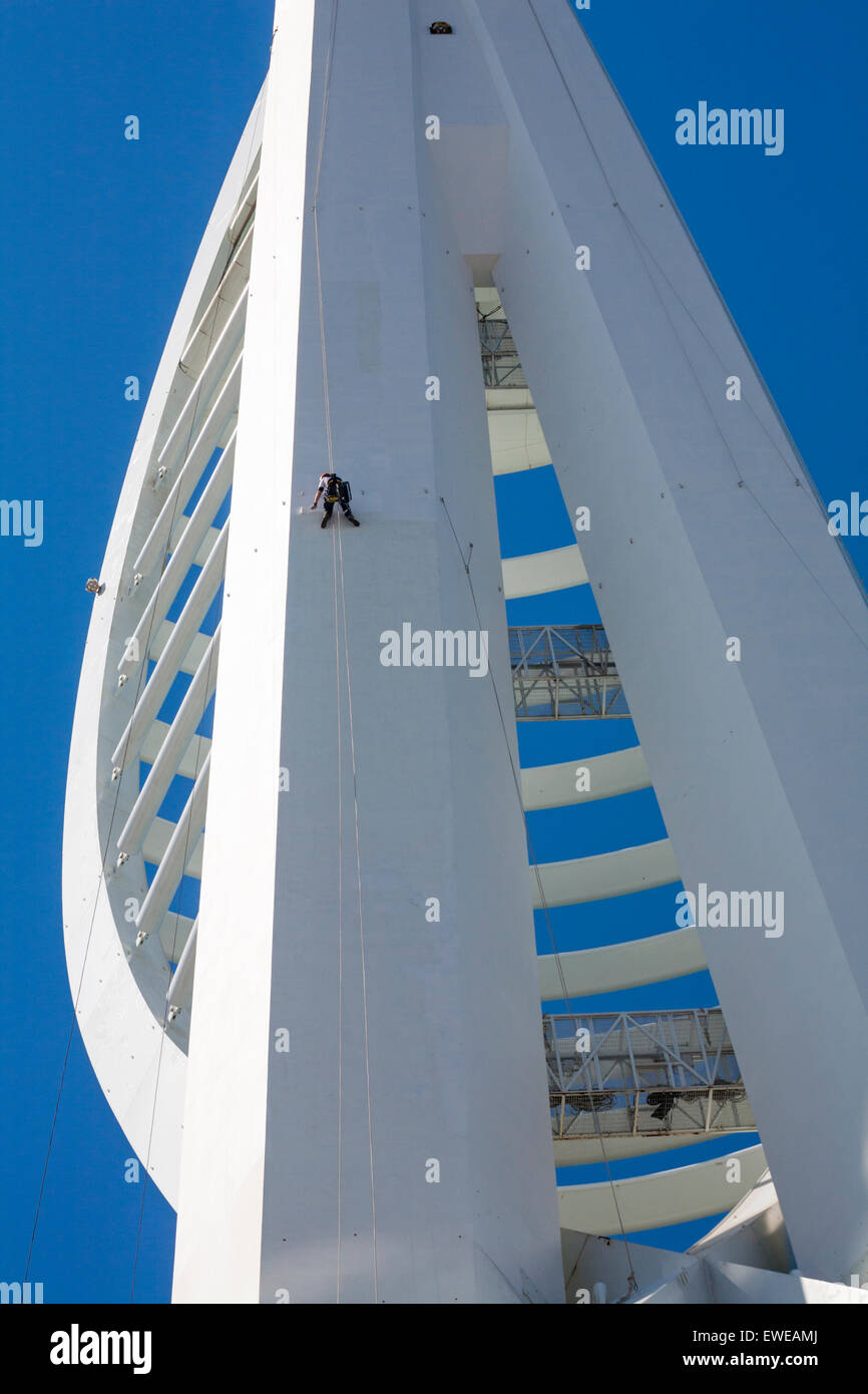 Rear of spinnaker tower hi-res stock photography and images - Alamy