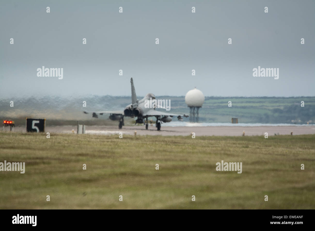 Typhoon taking off on exercises hi-res stock photography and images - Alamy