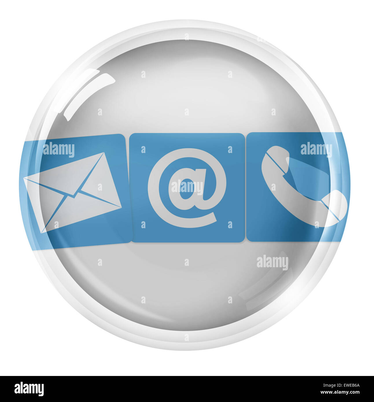 Round Icon Button Symbol Stock Photo - Alamy