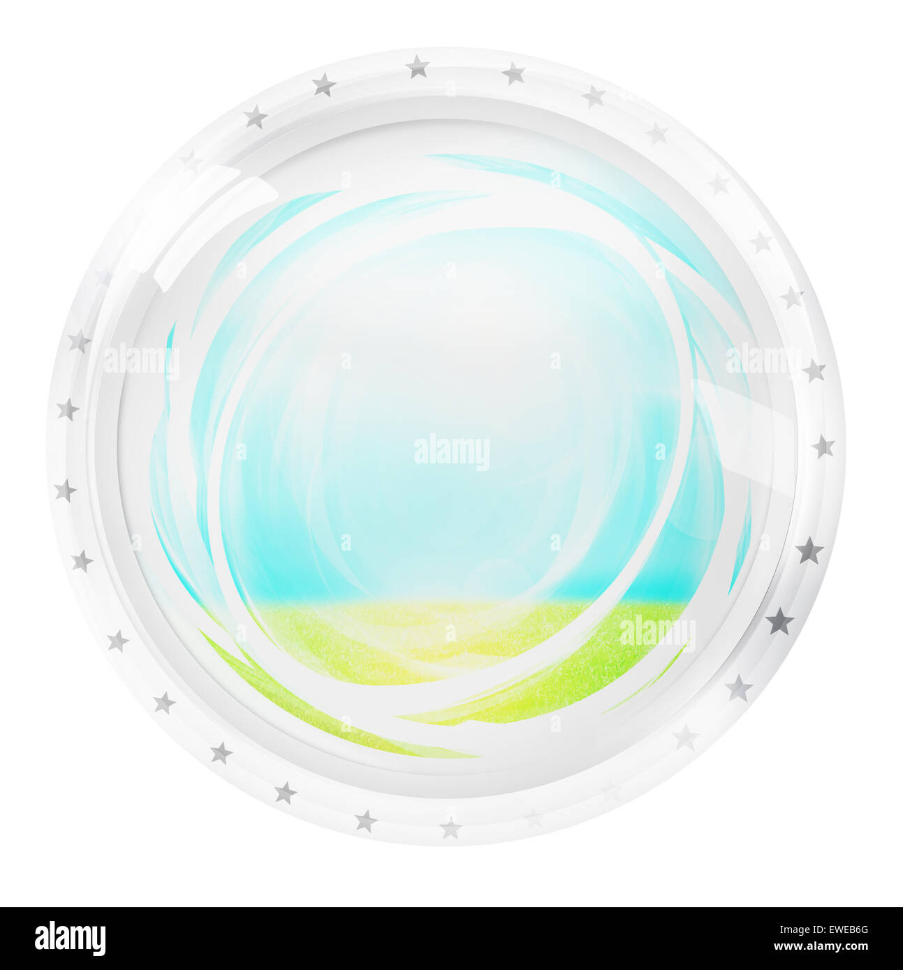 Round Icon Button Symbol Stock Photo - Alamy