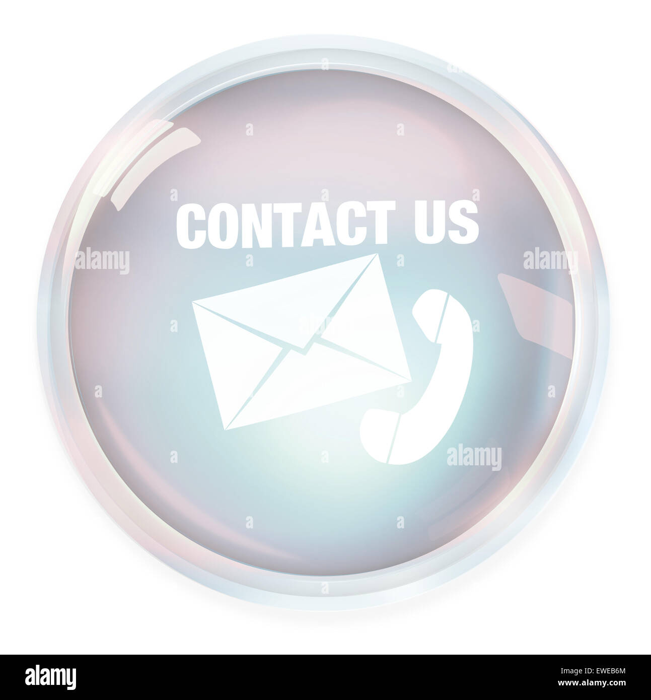 Round Icon Button Symbol Stock Photo - Alamy