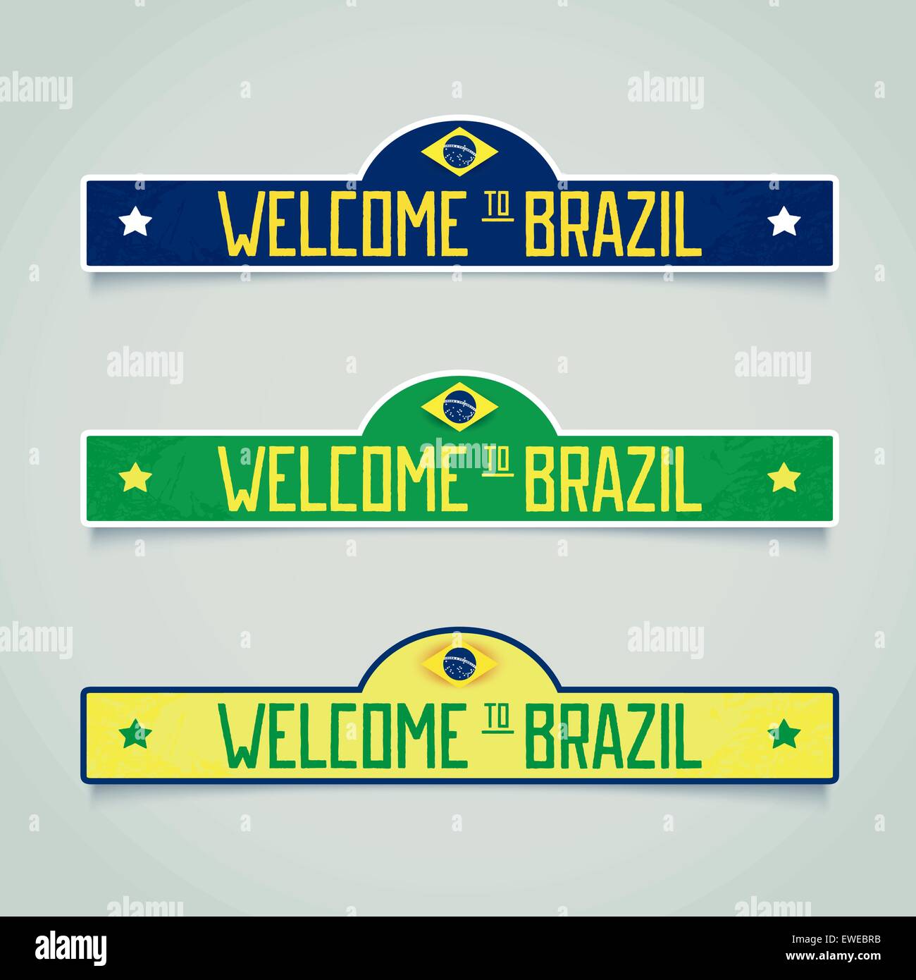 Welcome south sign Stock Vector Images - Alamy