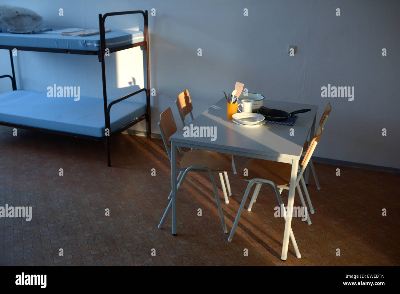 Dormitory for refugees rooms hi-res stock photography and images - Alamy