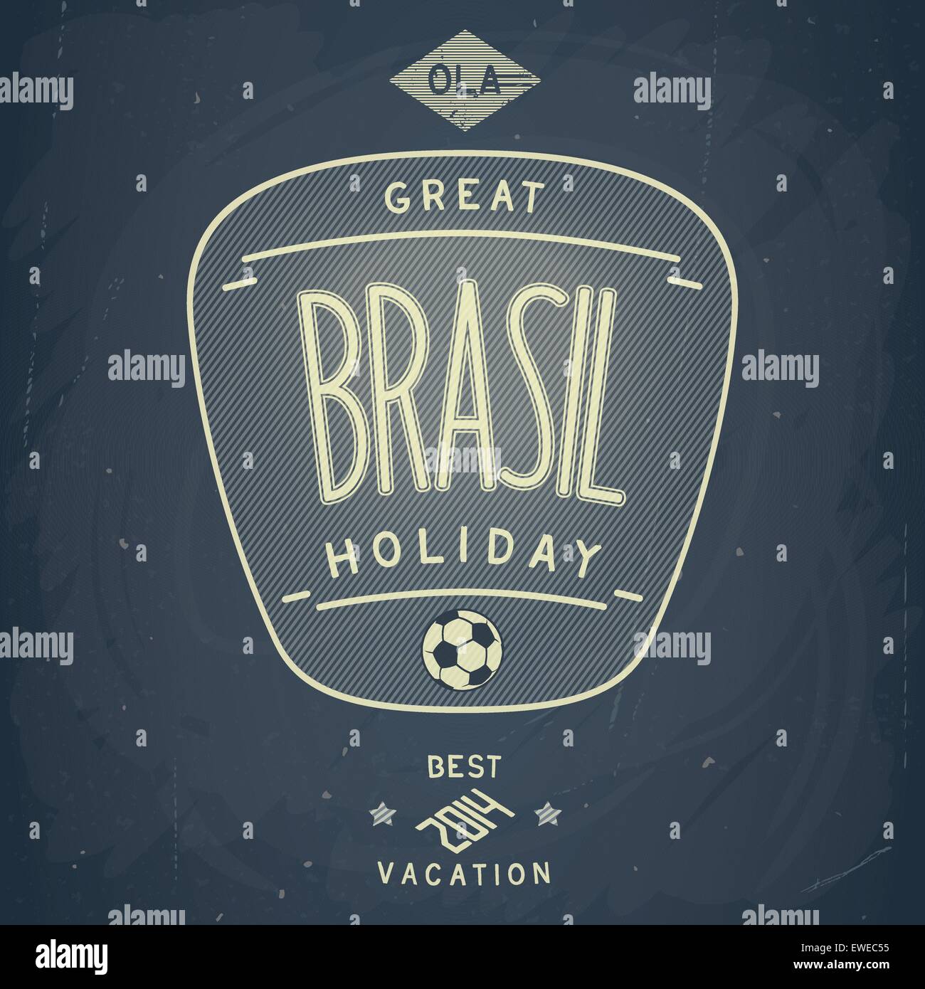 Football welcome sign Stock Vector Images - Alamy