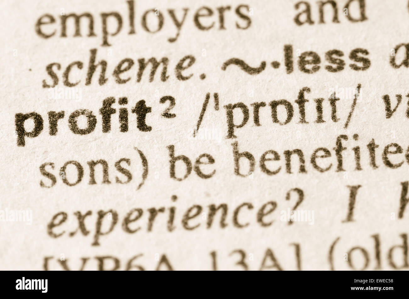 Profit information hi-res stock photography and images - Alamy