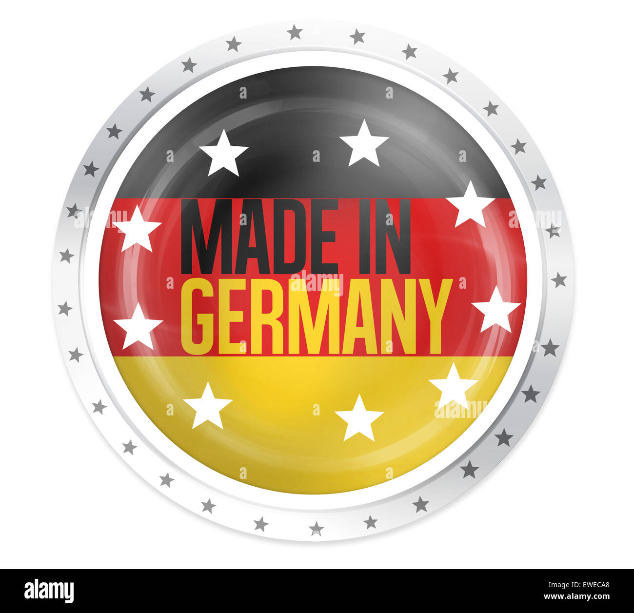 Round Icon Stars Borders Stock Photo - Alamy