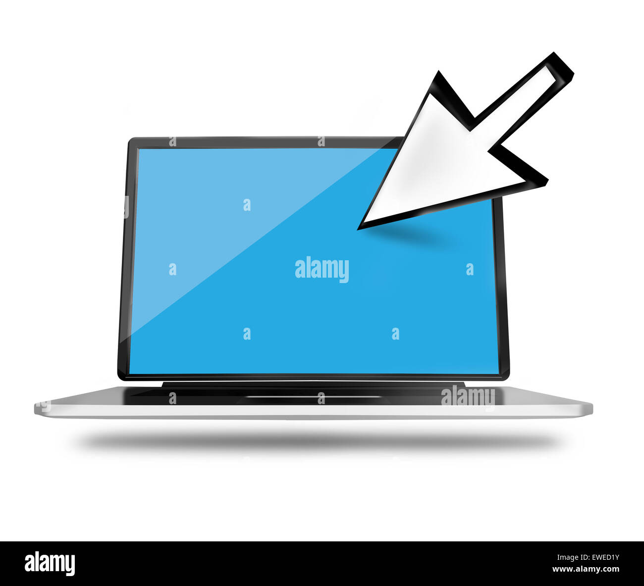 Computer Screen Graphic Stock Photo - Alamy