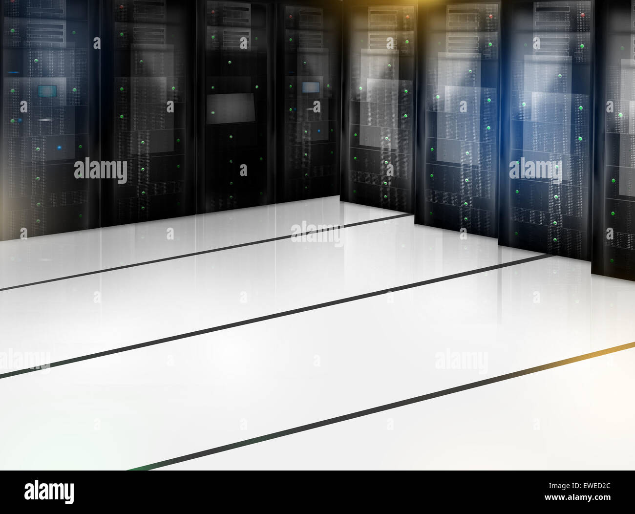 Server Room Datacenter Stock Photo - Alamy