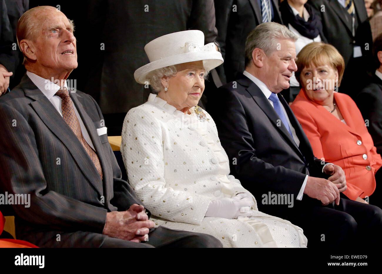 Queen elizabeth ii and german hi-res stock photography and images - Alamy