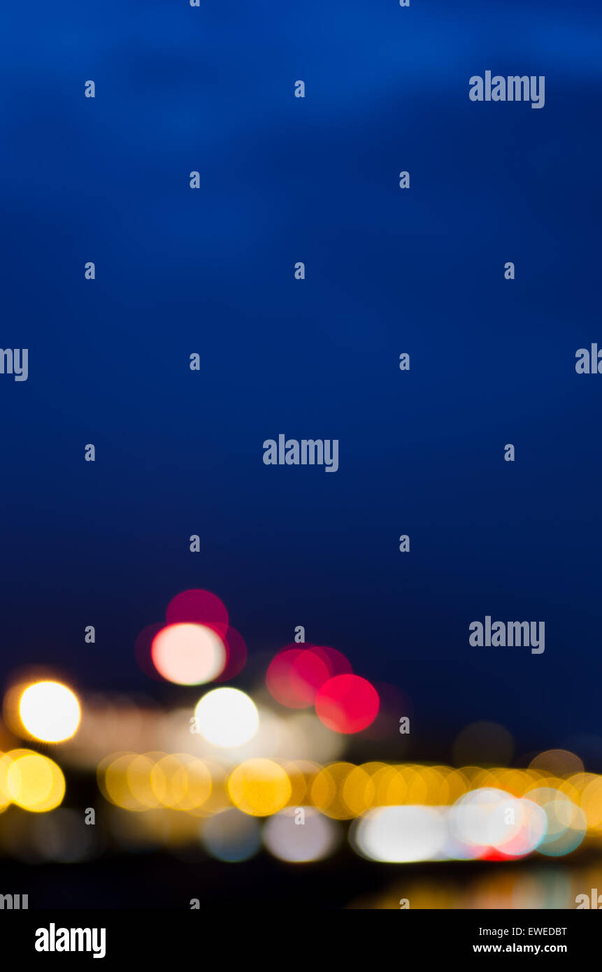 City night blurred background hi-res stock photography and images - Alamy
