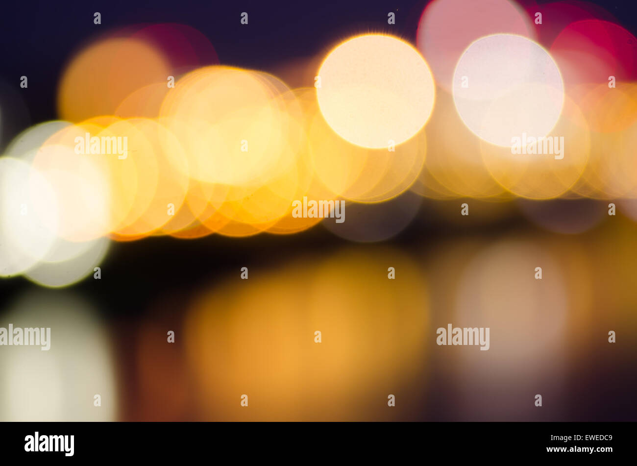 Night city bokeh lights hi-res stock photography and images - Alamy