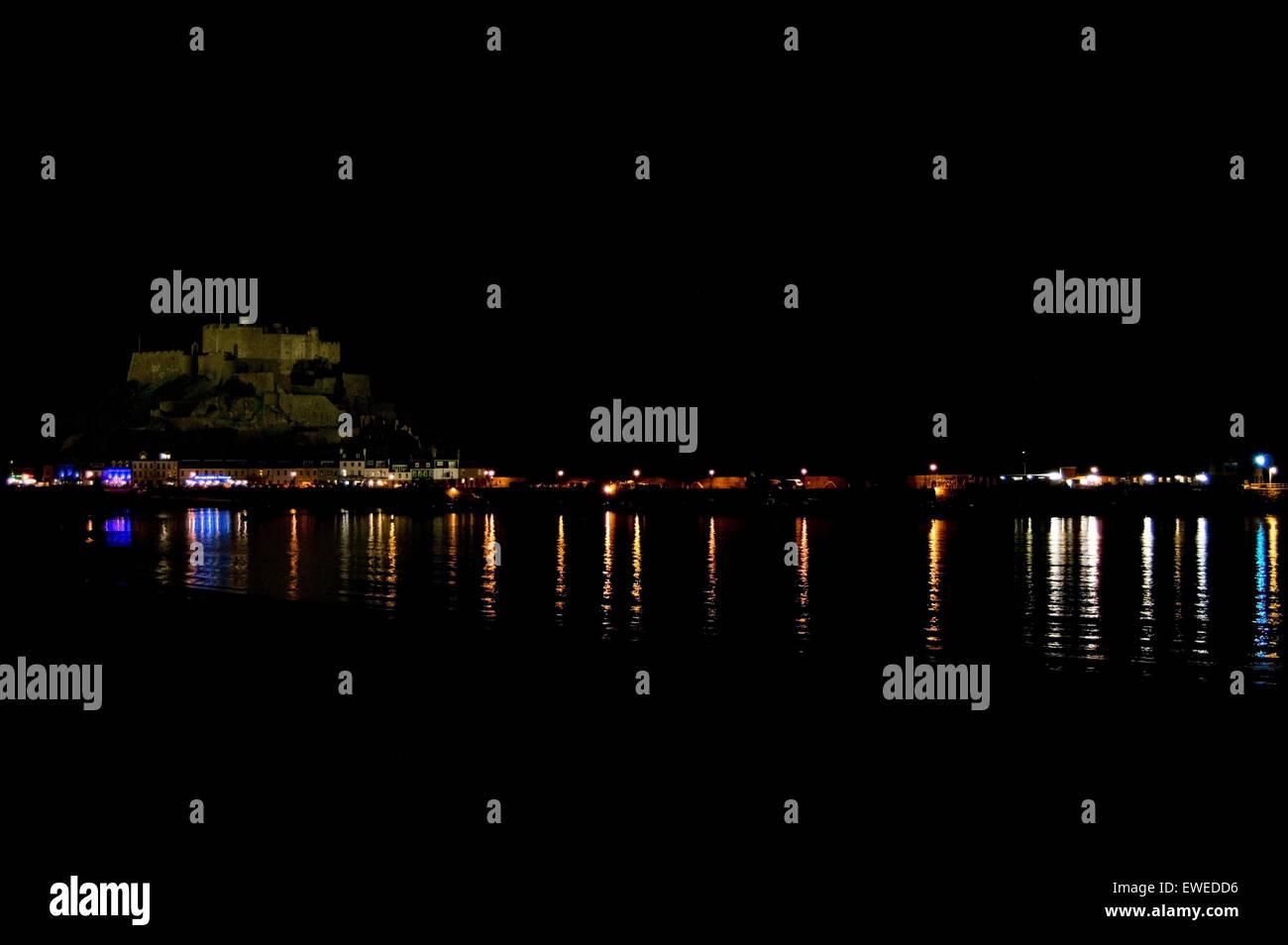 Jersey channel islands at night hi-res stock photography and images - Alamy