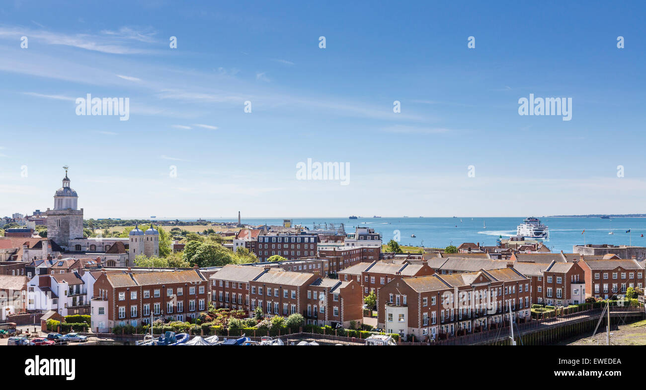 A panoramic view of the Solent seen from the top floor at the newly ...