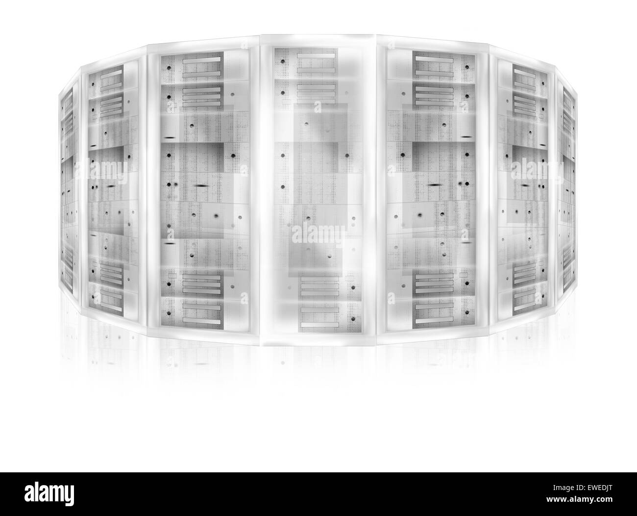 3d datacenter Black and White Stock Photos & Images - Alamy