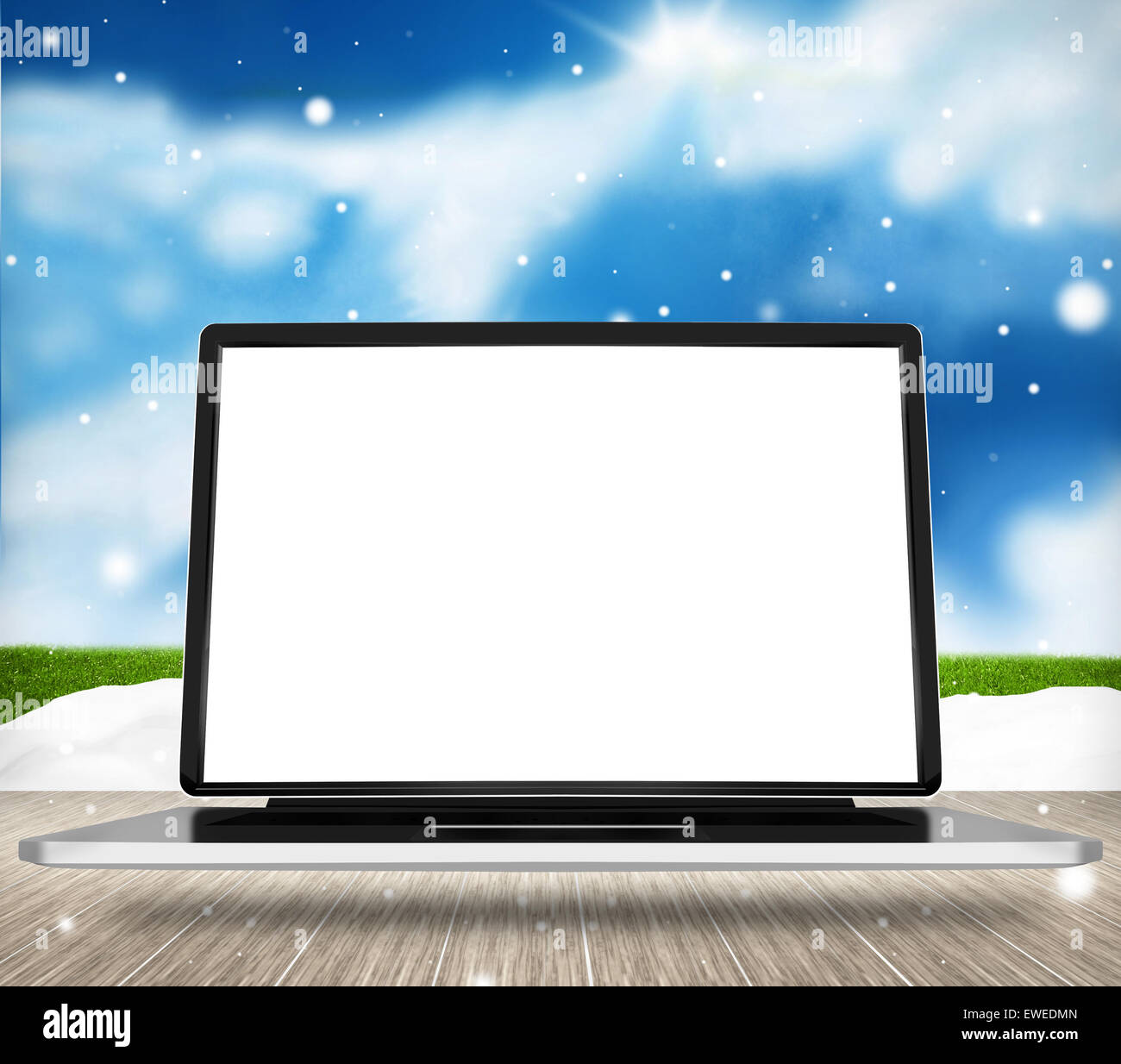 Laptop Computer Graphic Stock Photo - Alamy