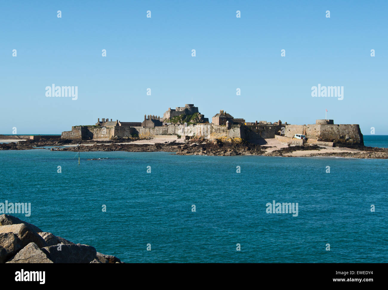 Elizabeth castle jersey hi-res stock photography and images - Alamy