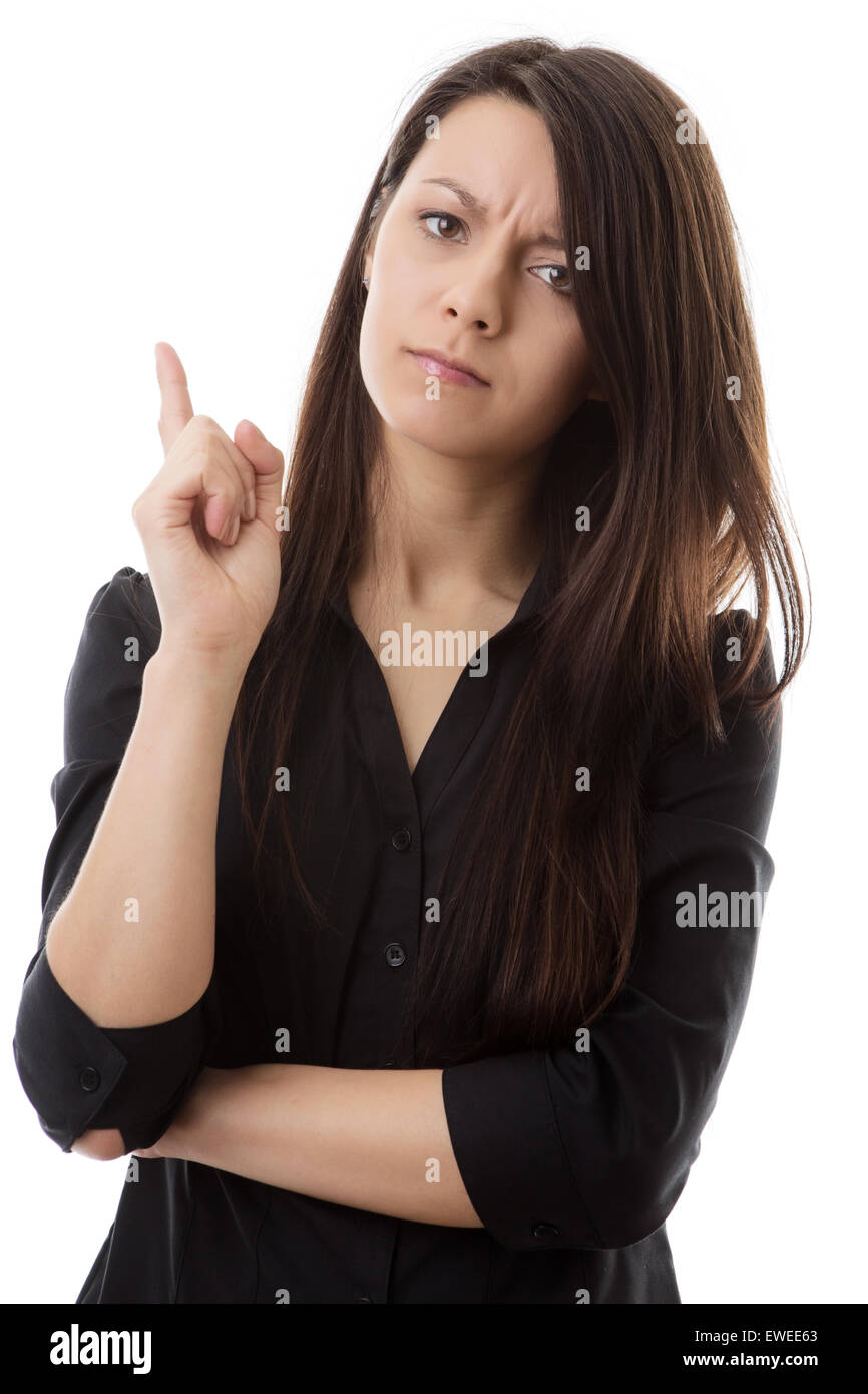 Woman wagging hi-res stock photography and images - Alamy