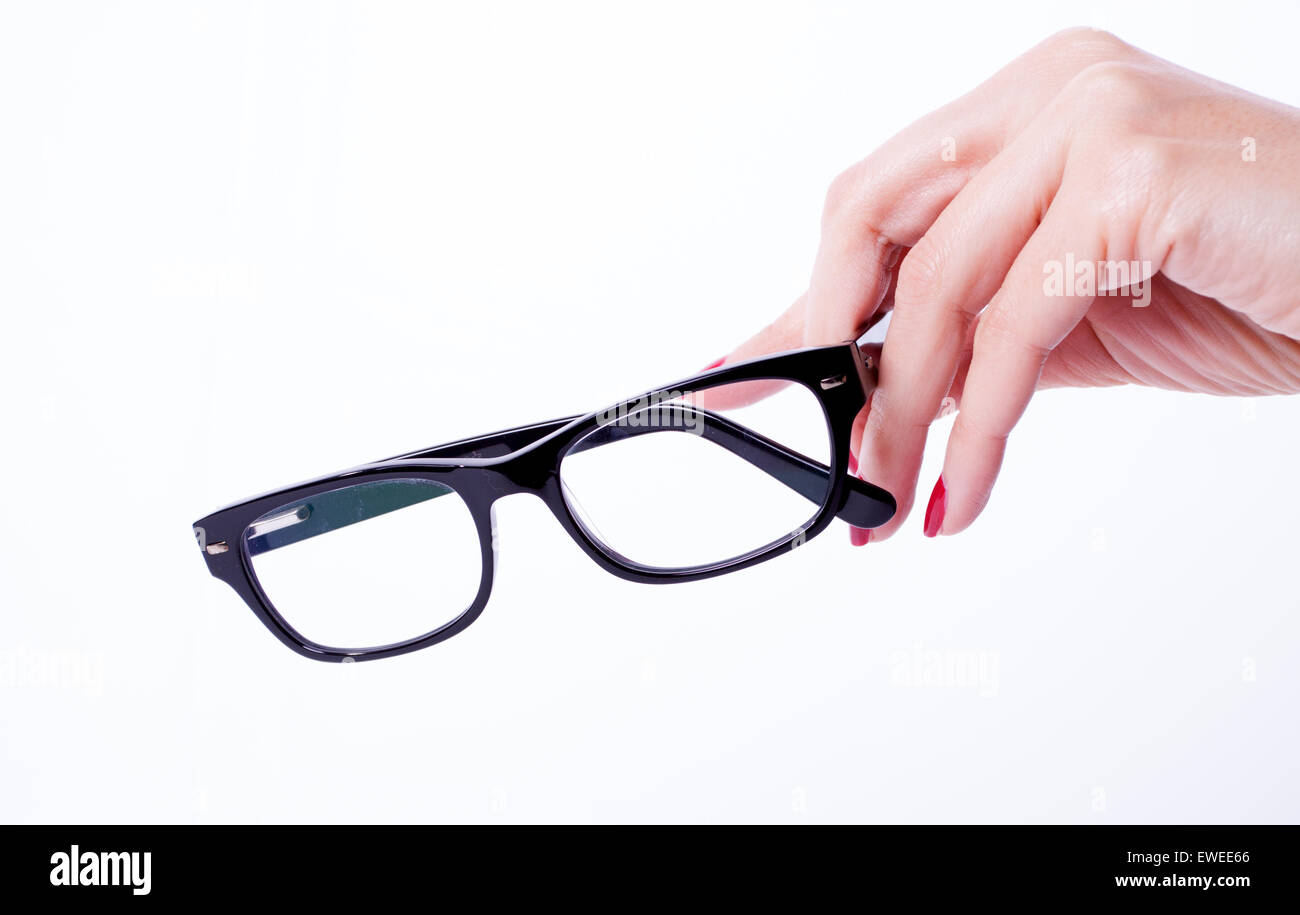 Black Spectacles High Resolution Stock Photography and Images - Alamy