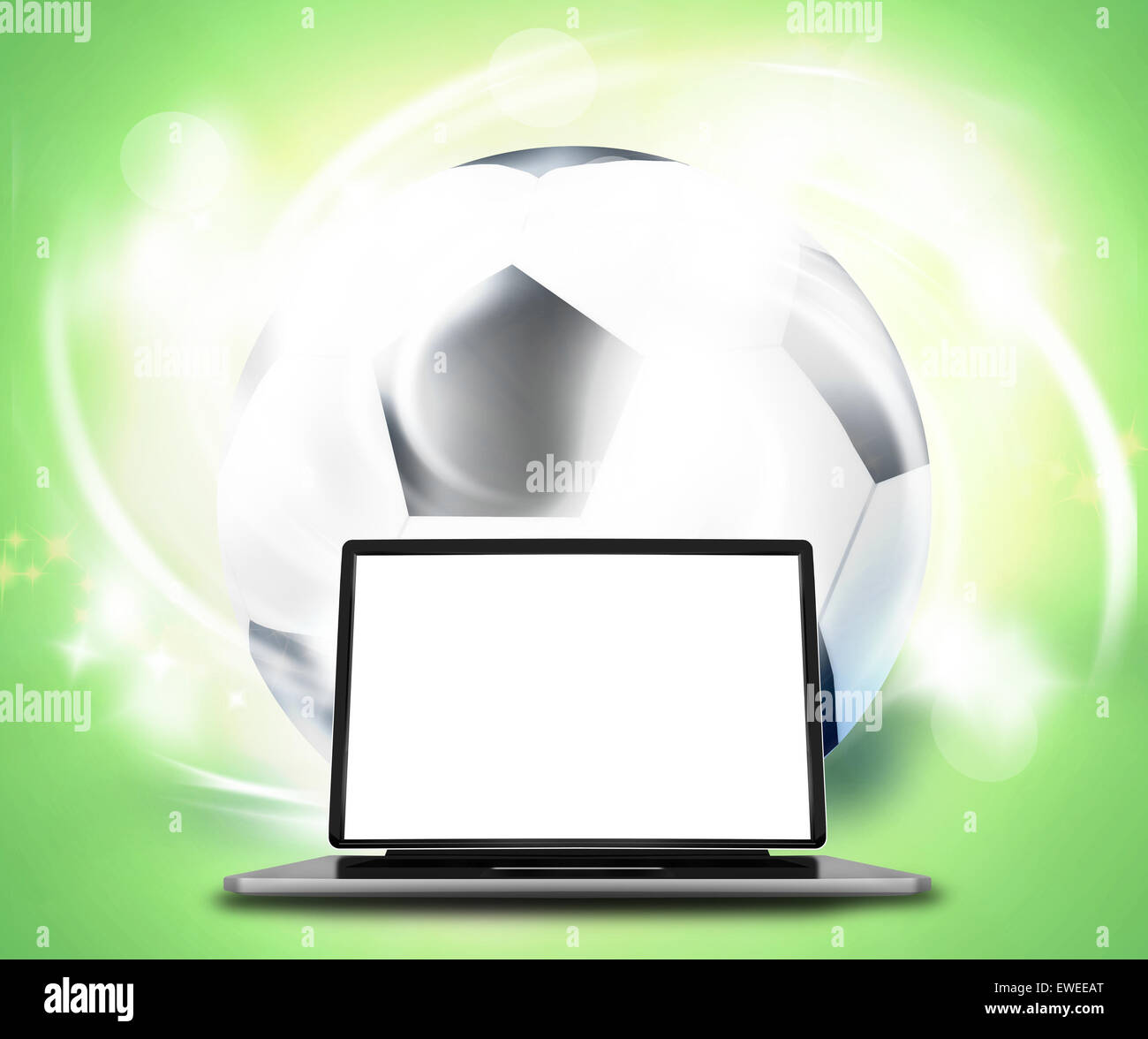 Laptop Computer Graphic Stock Photo - Alamy