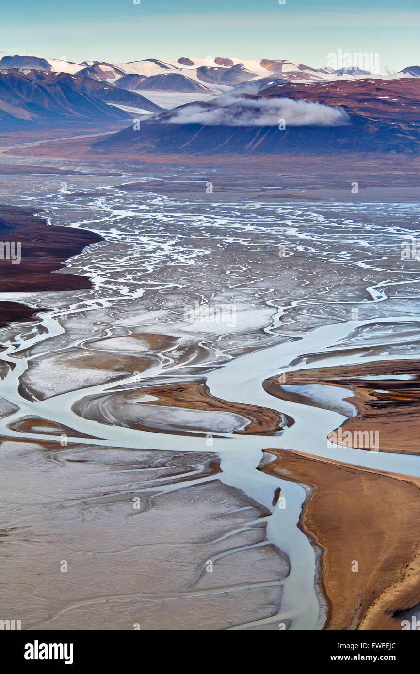 Landscape, Bathurst Bay, Bylot Island, Nunavut, Canada Stock Photo - Alamy