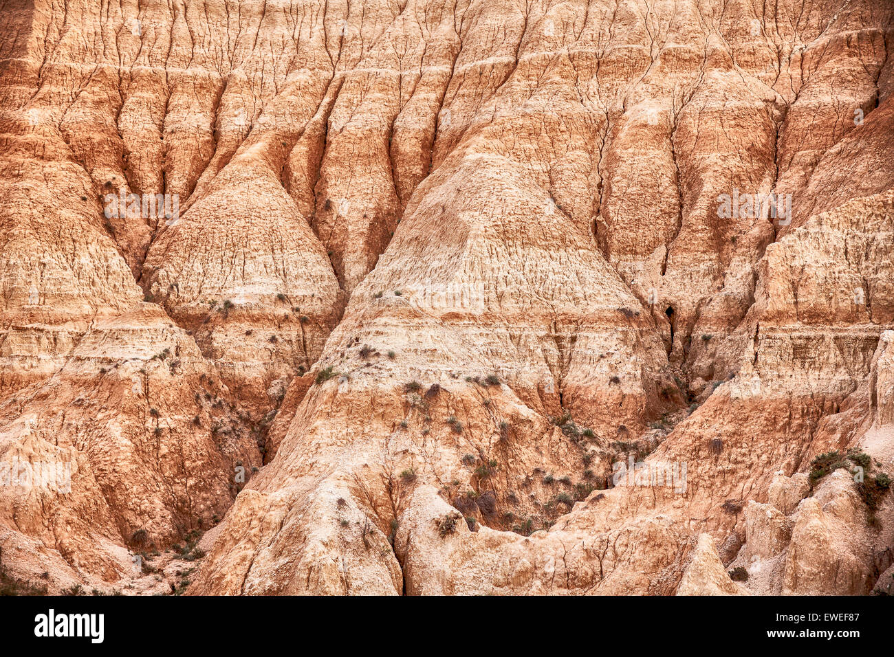 Erosion In South Dakota Badlands Stock Photo - Alamy