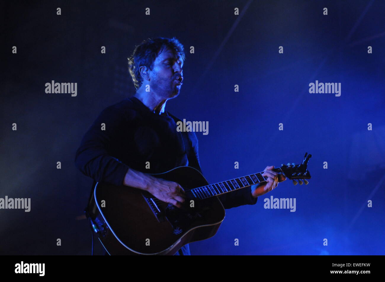 New York, New York, USA. 19th June, 2015. Stephan Jenkins of 'Third Eye ...