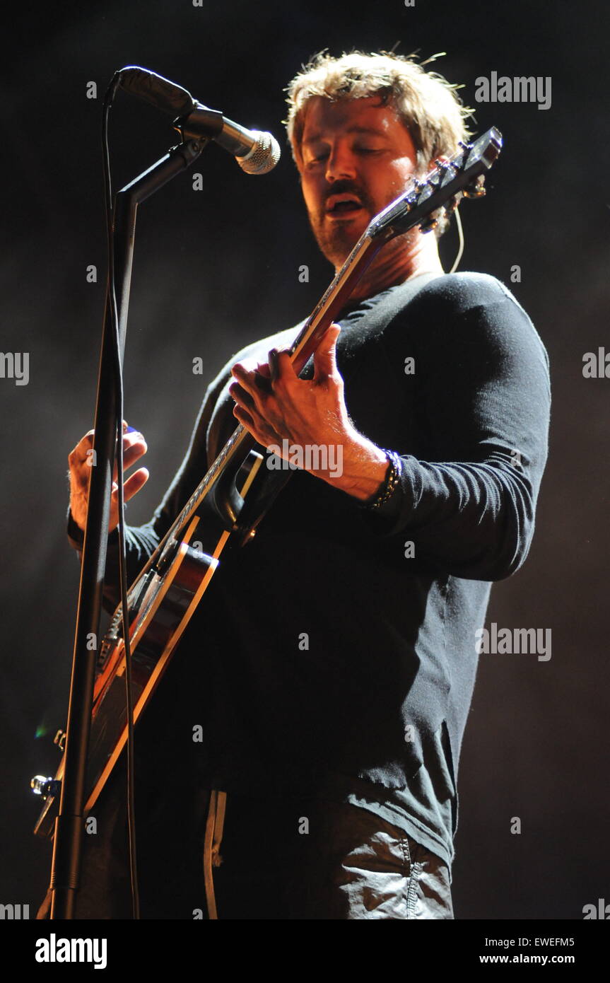 New York, New York, USA. 19th June, 2015. Stephan Jenkins of 'Third Eye ...