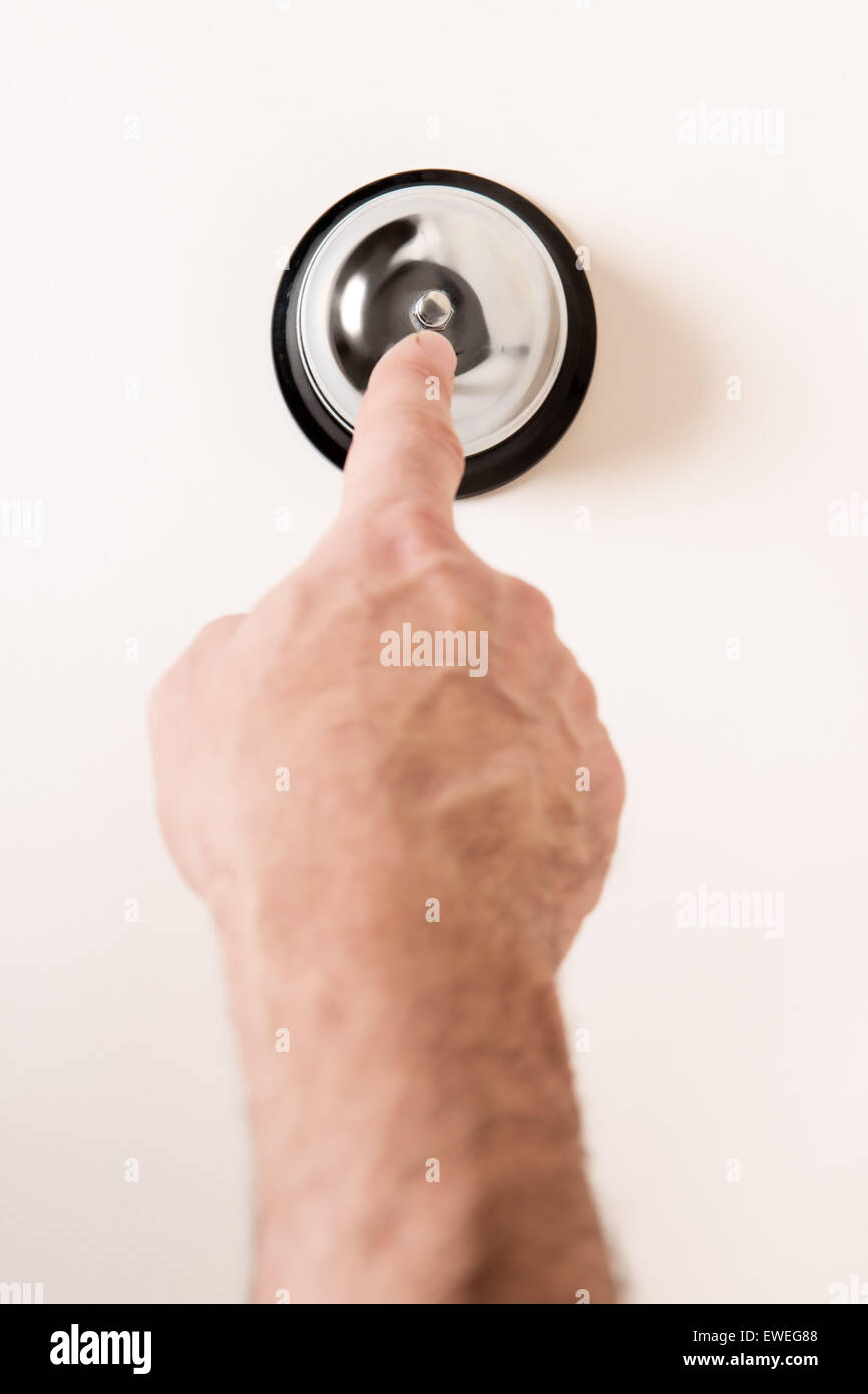 Service bell from above hi-res stock photography and images - Alamy