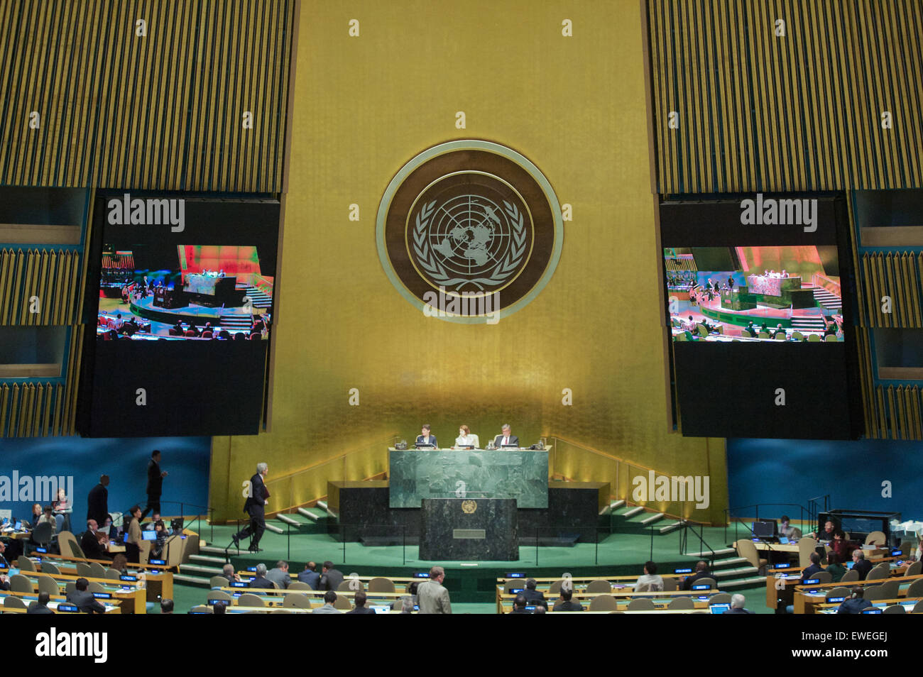 U.S. Secretary of State John Kerry steps to the podium in the United ...
