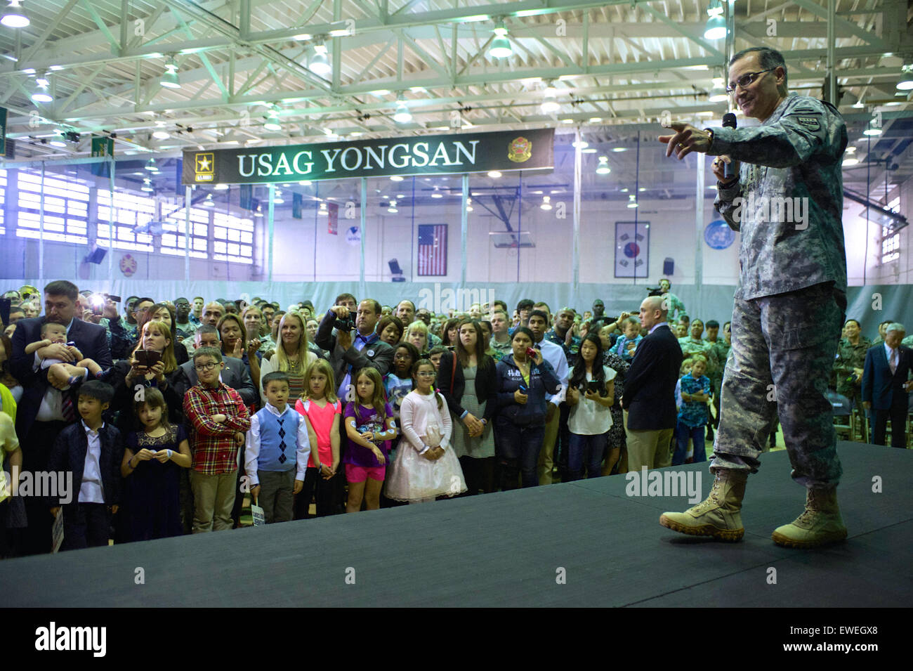 U.S. Army General Curtis Scaparotti, commander of U.S. Forces Korea ...