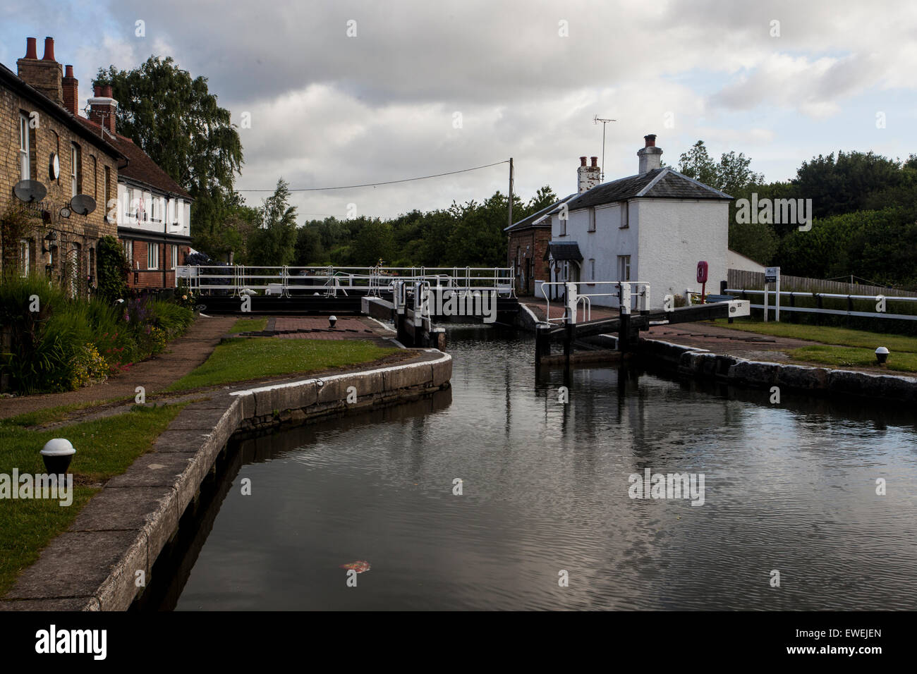 Fenny Stratford lock Stock Photo - Alamy