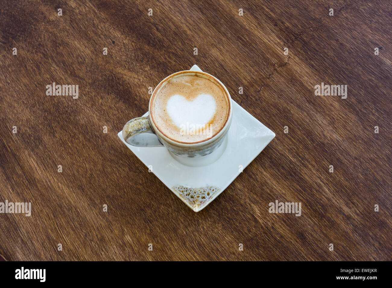 Late coffee on the table Stock Photo - Alamy