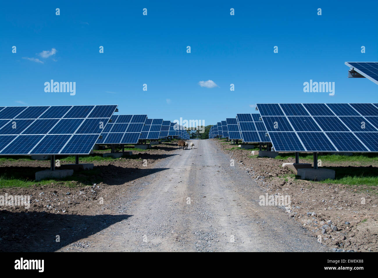 Rural solar panal hi-res stock photography and images - Alamy