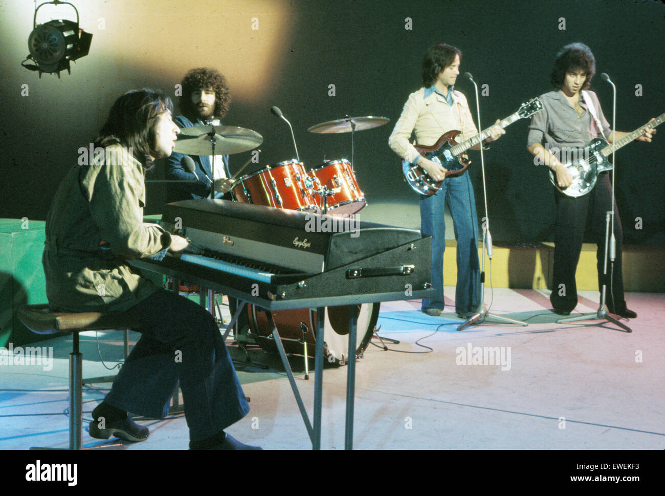 10 CC English rock group in 1975 Stock Photo - Alamy