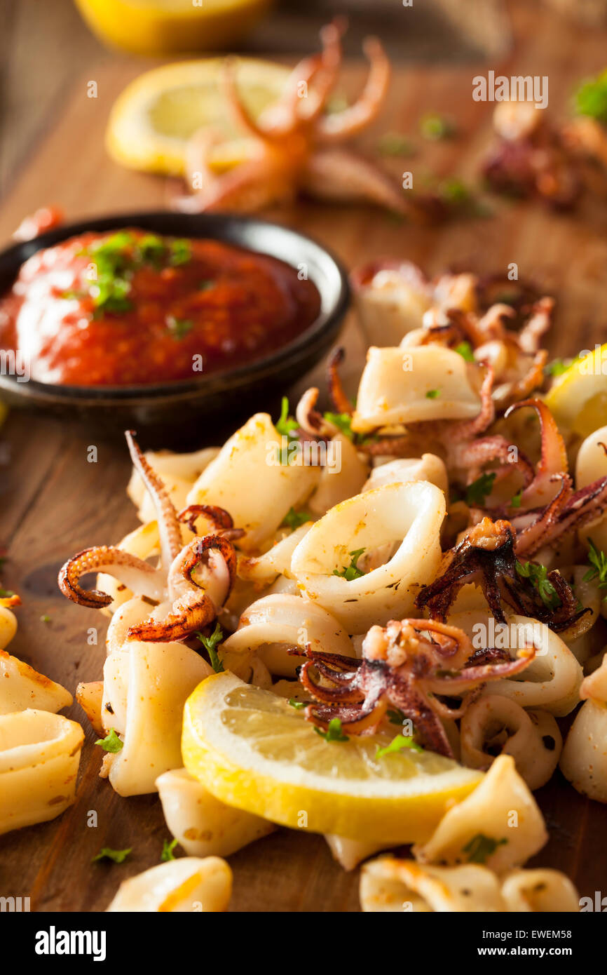 Calamari cuttlefish squid hi-res stock photography and images - Alamy